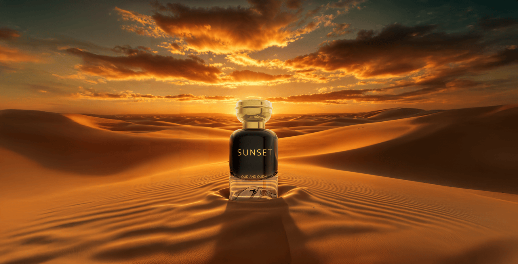 Sunset Eau de Parfum 100ml | Luxury Unisex Saffron & Oud Perfume